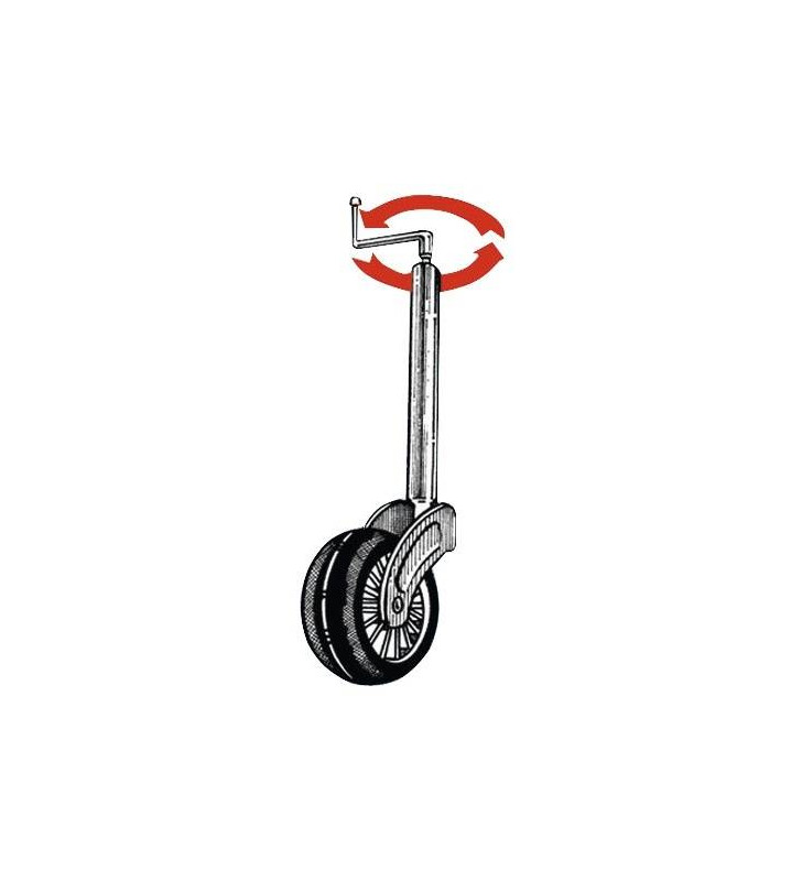 HEIGHT ADJUSTABLE WHEEL 35MM